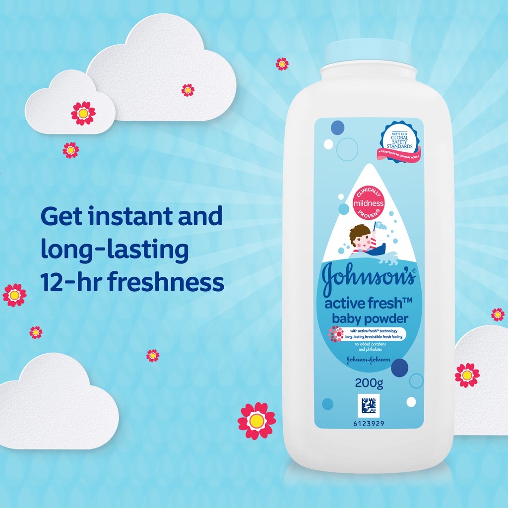 Johnson’s New Active Fresh Powder Formula (Review): Keeping Kids ...